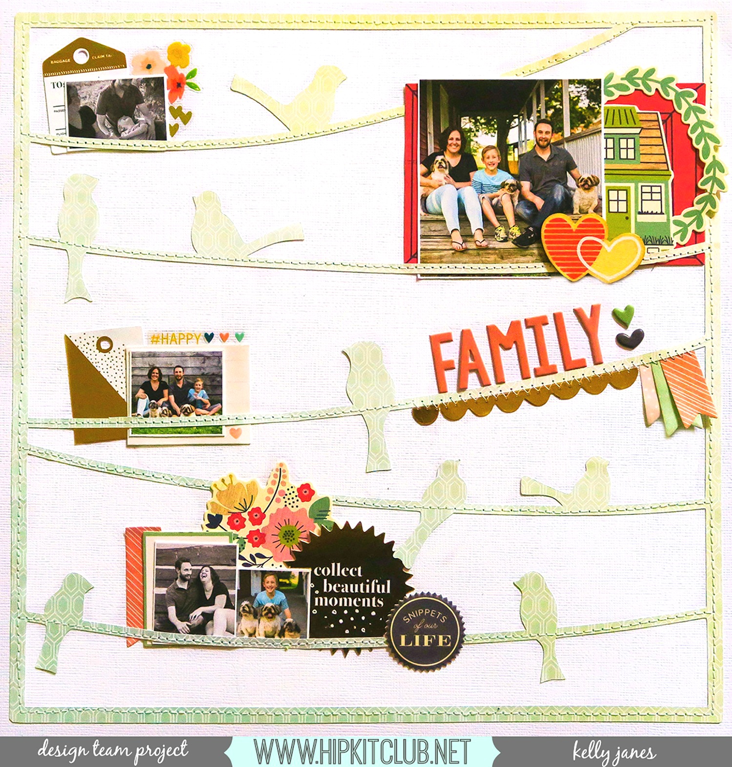 Family | Hip Kit Club | Papercrafting with Kelly Janes