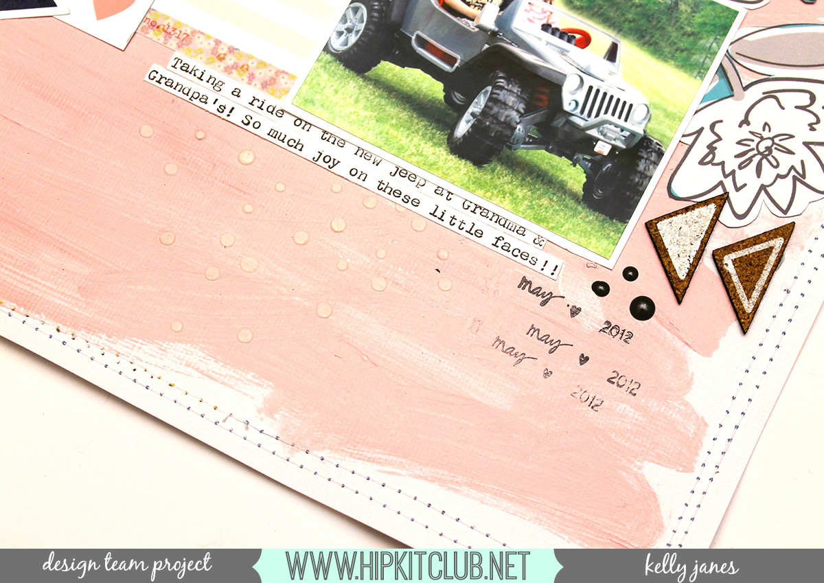 Jeep Love | Hip Kit Club | Papercrafting with Kelly Janes